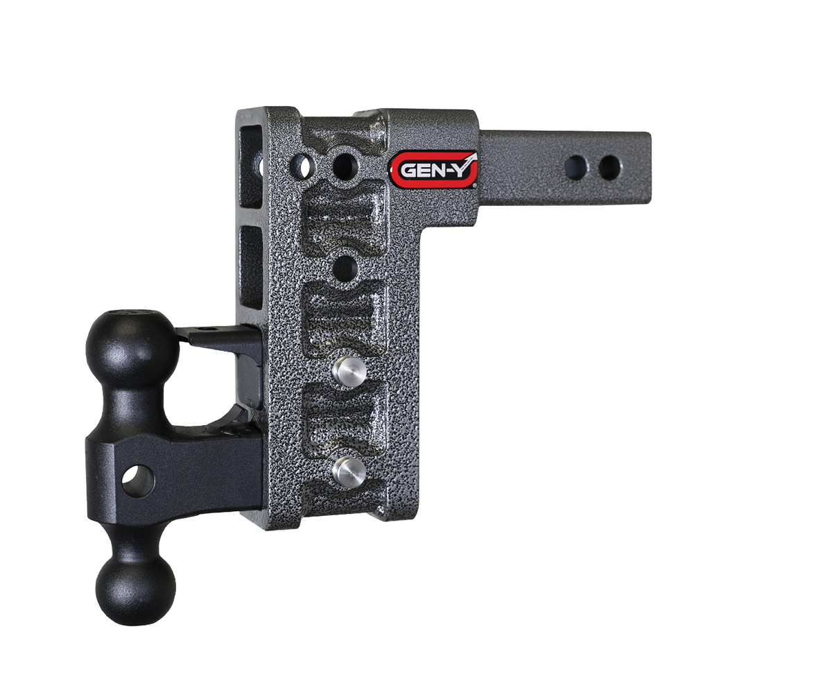 Gen-Y Hitch, 500 Series, 7.5" Drop/Raise, 4-Position, 2" Shank, 15k GH ...